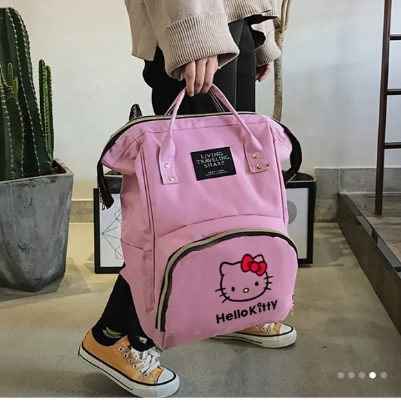 Hello Kitty | Bags | Hello Kitty Pink Backpack | Poshmark